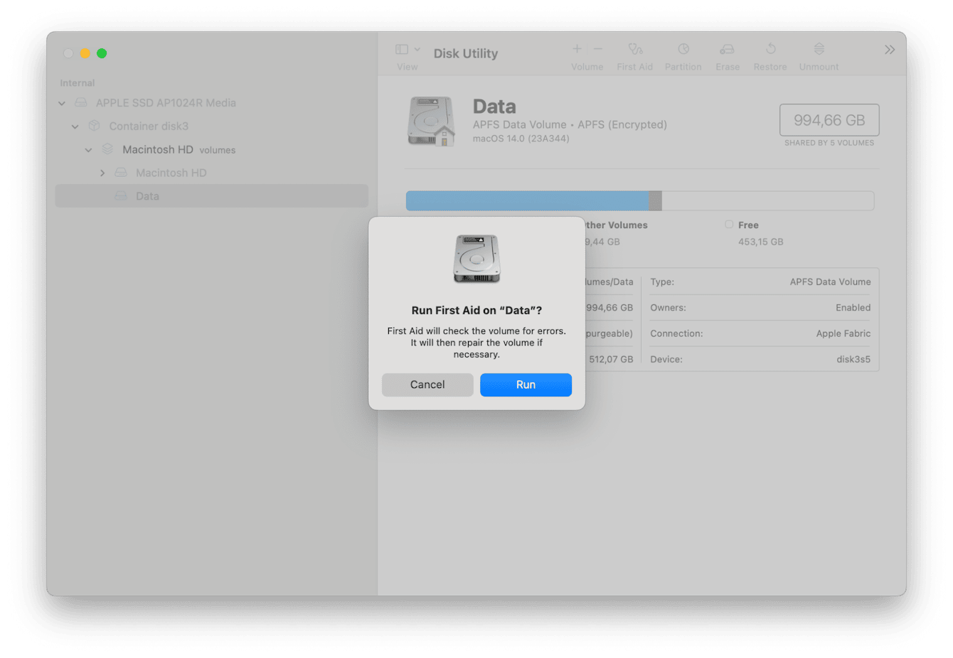 How to fix it if the erase process has failed on Mac